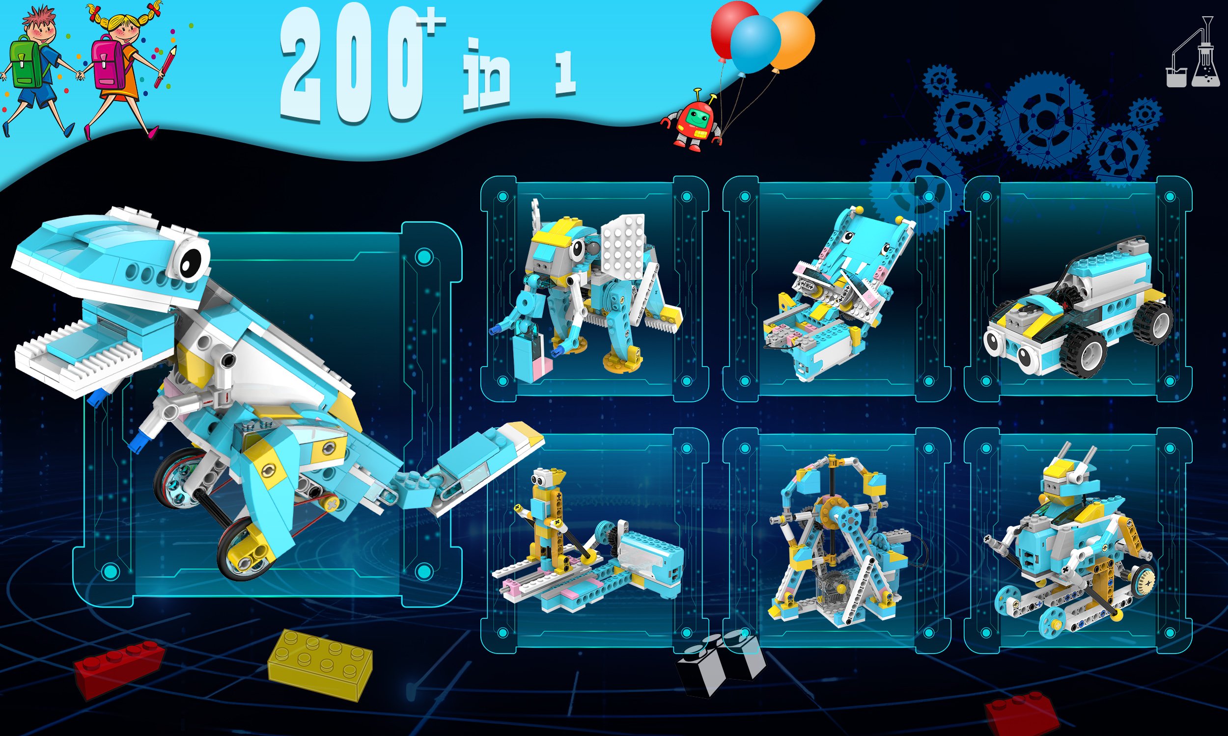 Smart Robot Premium Programmable Builder » Makerzoid Europe